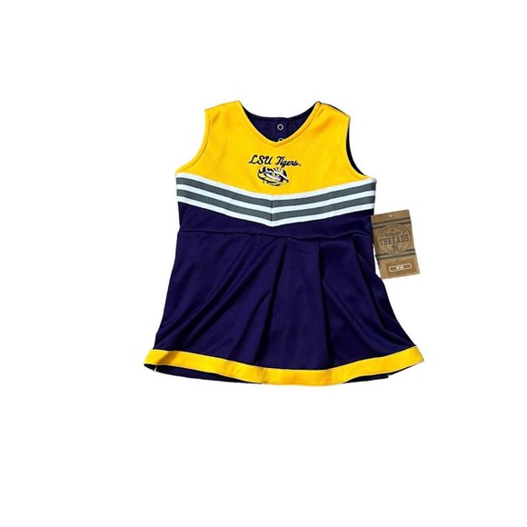 Rivalry Threads 91 | Dresses | Lsu Tigers Infant Cheer Dress 2 Pc Size ...